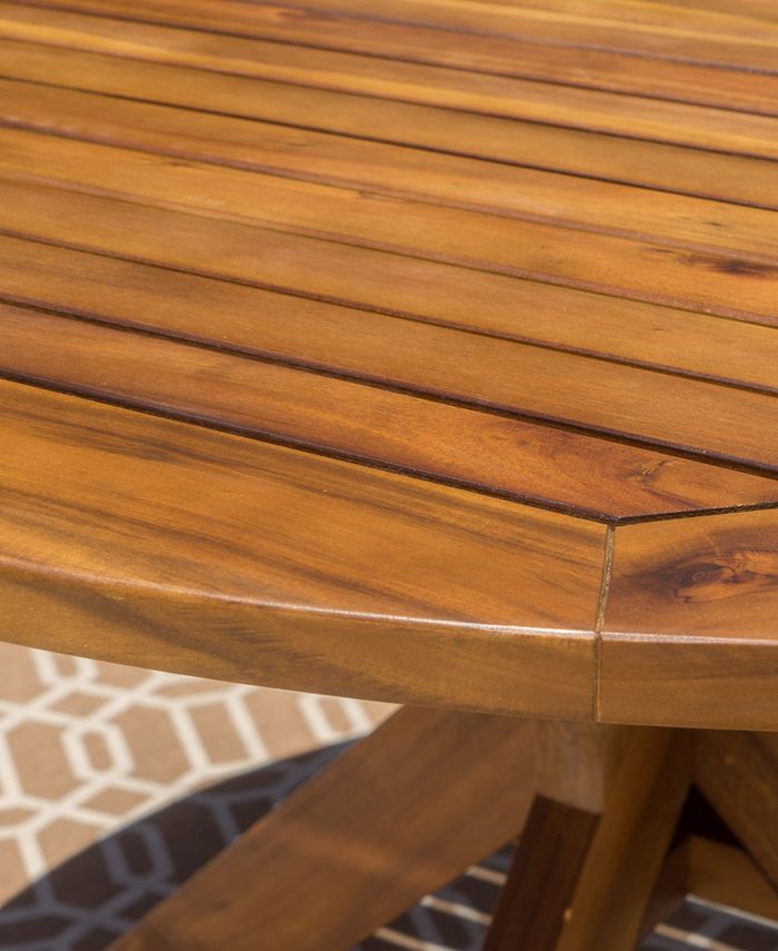 Furniture Nikos 5-Pc. Outdoor Dining Set, Quick Ship - Macy's