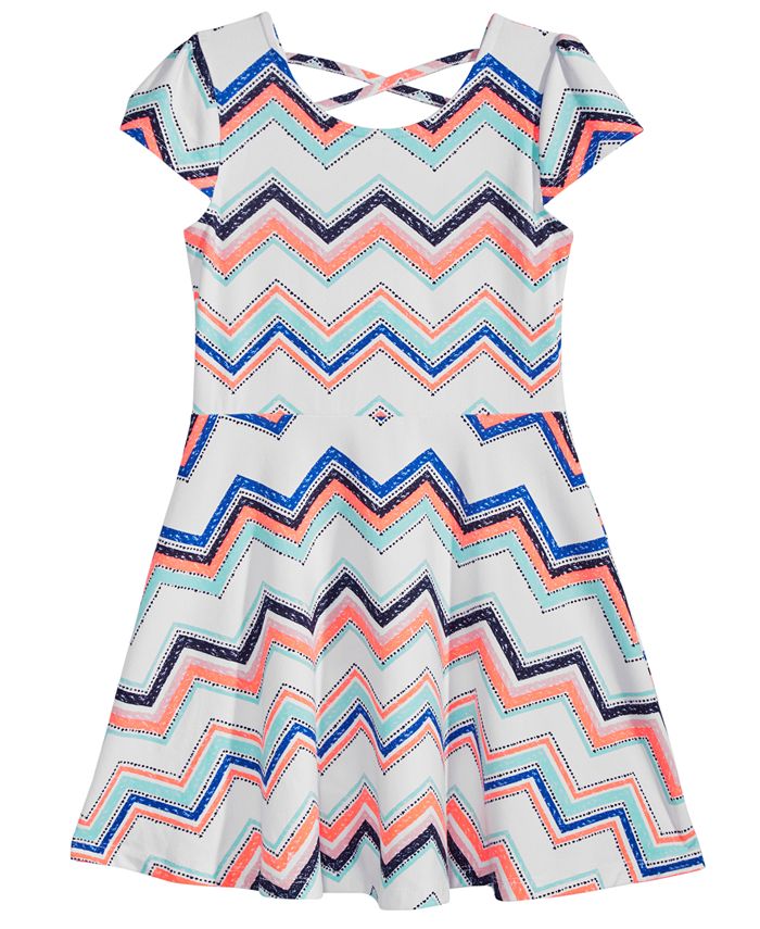 Epic Threads Toddler Girls Printed Skater Super-Soft Dress, Created for ...