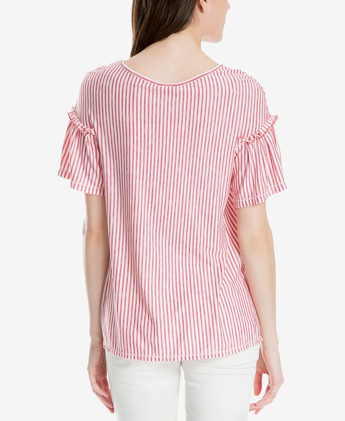 Max Studio London Ruffled-Sleeve Top, Created for Macy's - Macy's