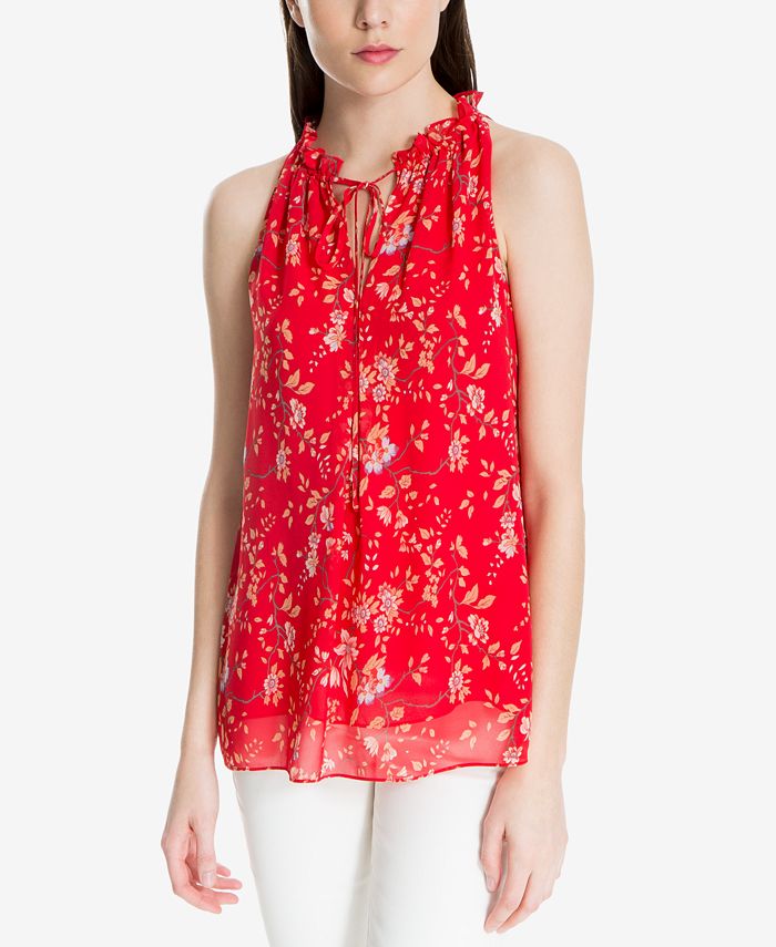 Max Studio London Ruffled-Trim Top, Created for Macy's - Macy's