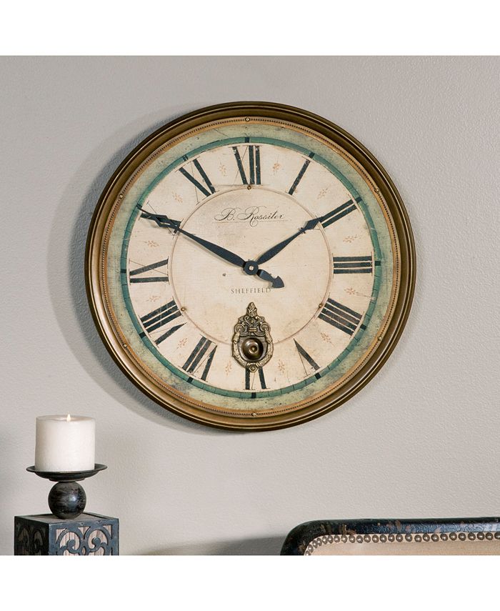 Uttermost Regency B. Rossiter Clock - Macy's