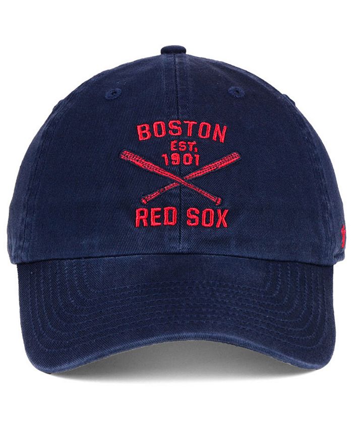 '47 Brand Boston Red Sox Axis CLEAN UP Cap - Macy's