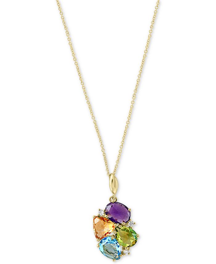 EFFY Collection EFFY® Multi-Gemstone (4-1/4 ct. t.w.) & Diamond Accent ...