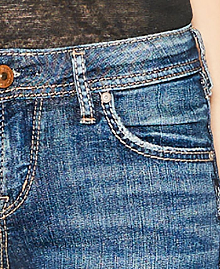 Silver Jeans Co. Sam Mid Rise Boyfriend Jeans - Macy's