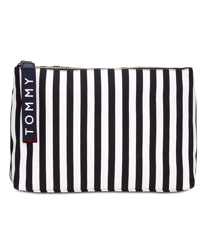 Tommy Hilfiger Striped Pouch - Macy's
