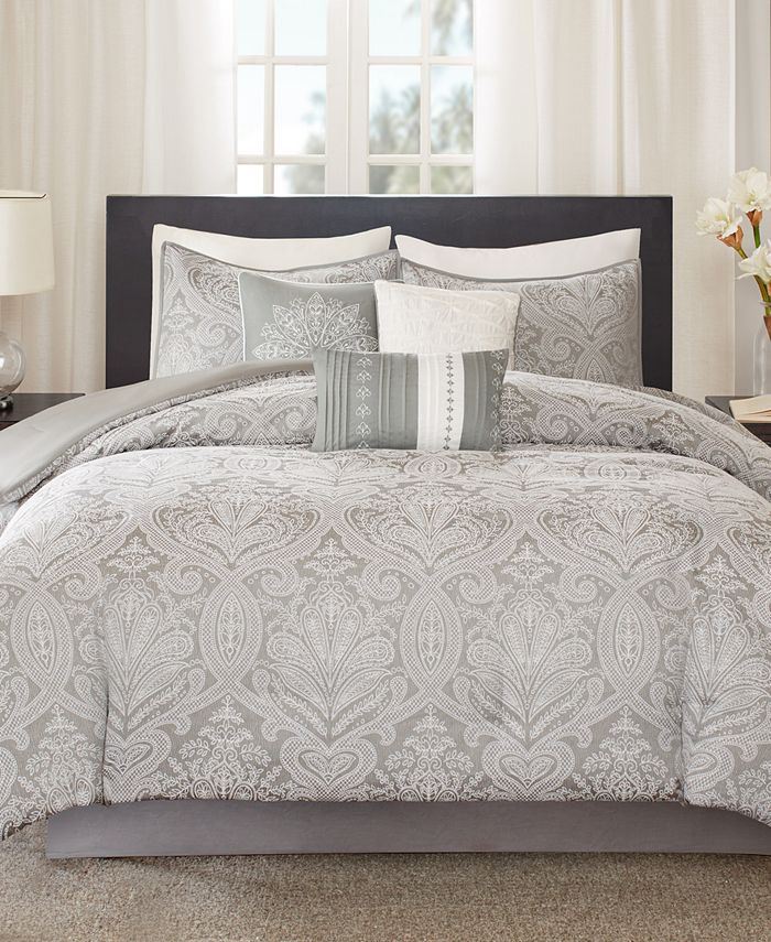 Madison Park Averly 7-Pc. Comforter Set, California King - Macy's