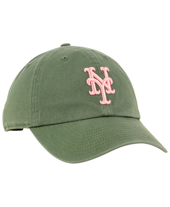 '47 Brand New York Mets Moss Pink CLEAN UP Cap - Macy's