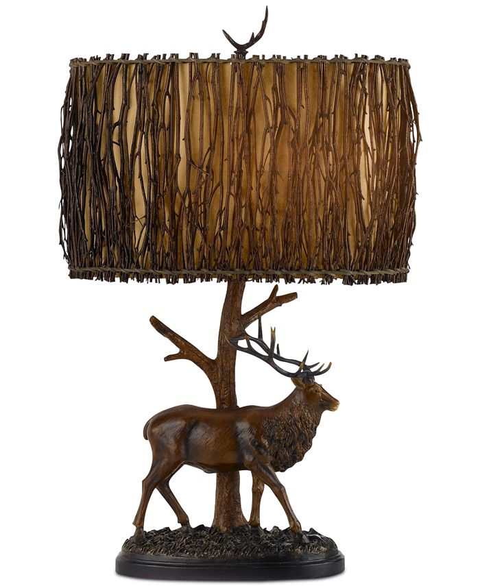 Cal Lighting Elk Table Lamp - Macy's