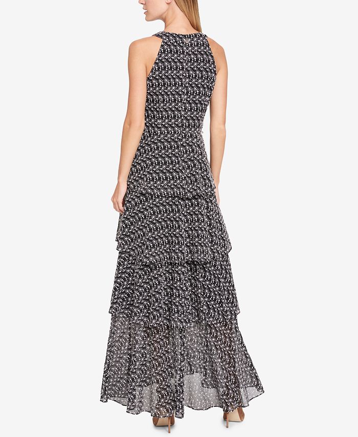 Tommy Hilfiger Tiered Embroidered Maxi Dress - Macy's