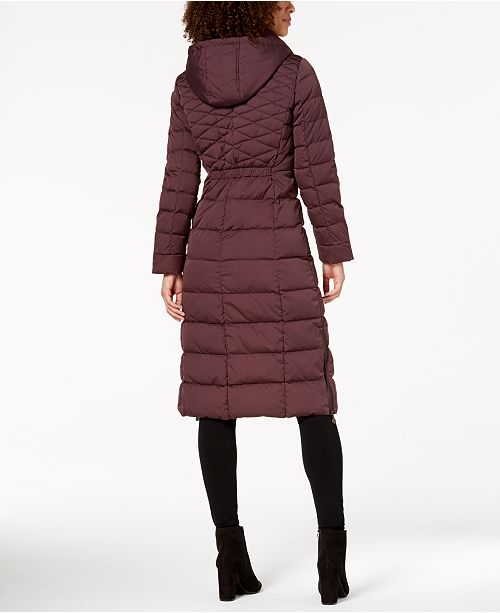 Bernardo Maxi Puffer Coat - Coats - Women - Macy's