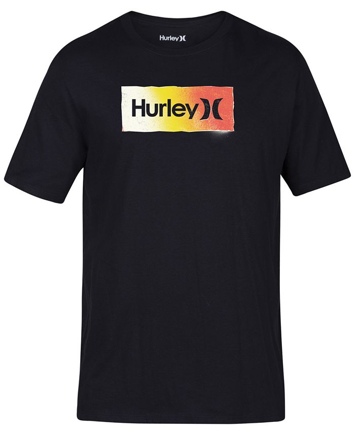Hurley Men's One And Only Gradient Box T-Shirt - Macy's