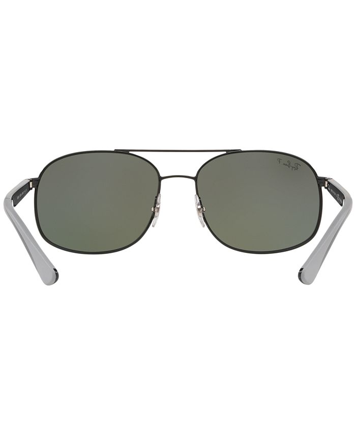 Ray-Ban Polarized Sunglasses , RB3593 - Macy's