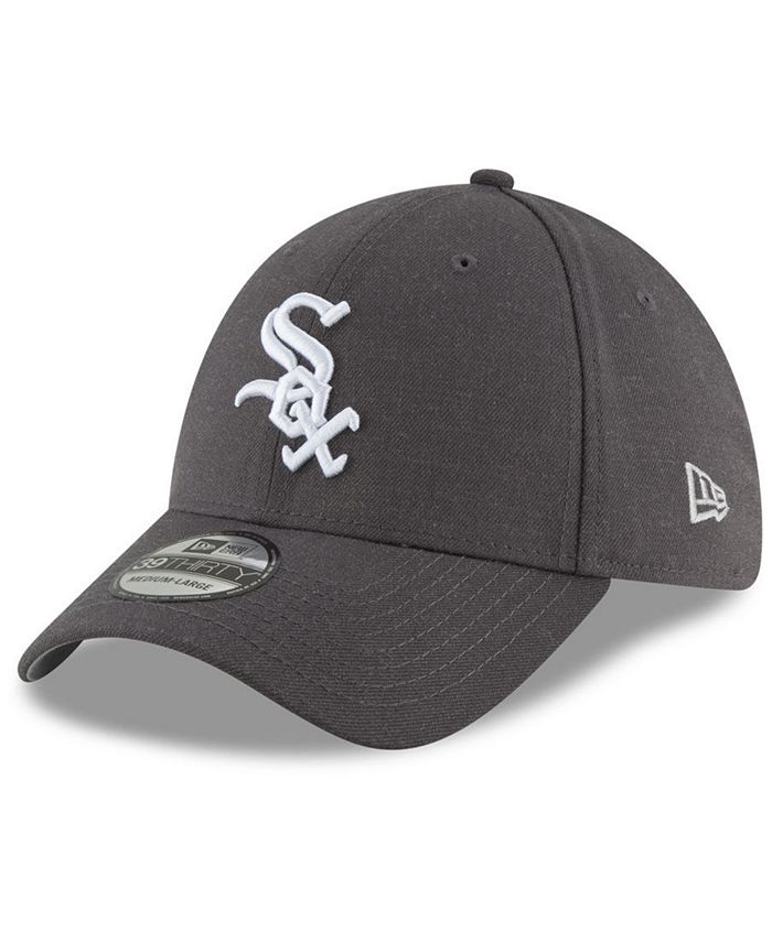 New Era Chicago White Sox Charcoal Classic 39THIRTY Cap - Macy's