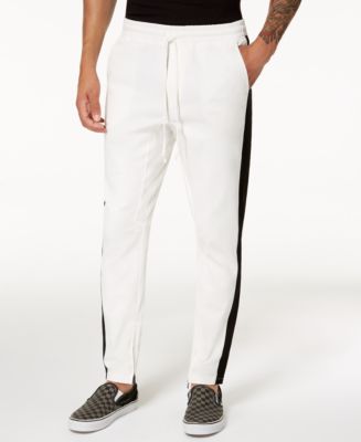 Jaywalker Men's Side Striped Twill Track Pants - Macy's