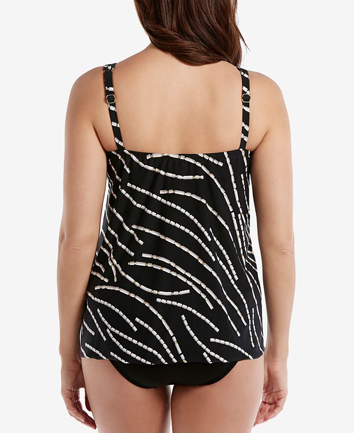 Miraclesuit Chain Reaction Mirage Printed Underwire Tummy-Control ...