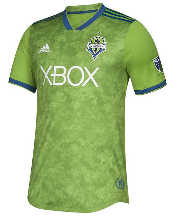 adidas Men's Seattle Sounders FC Primary Authentic Jersey - Macy's