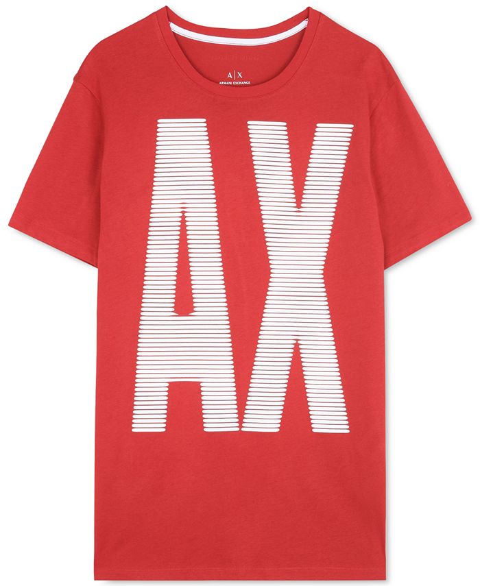A|X Armani Exchange Men's Graphic-Print T-Shirt - Macy's