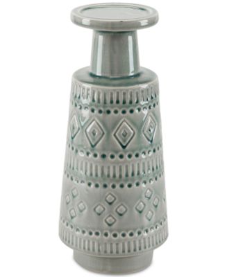 Madison Park Davos Ceramic Candle Holder - Macy's