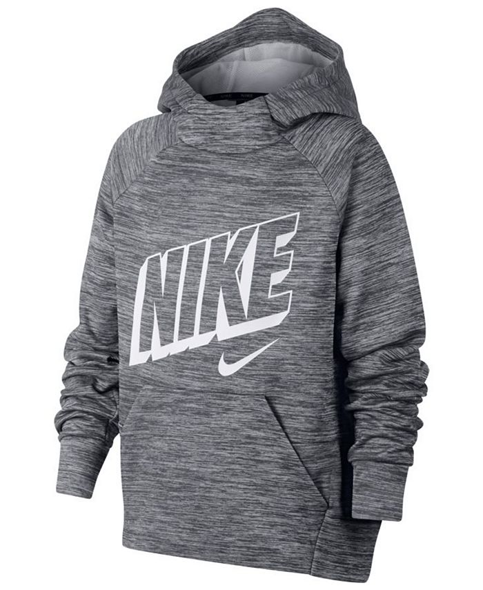 Nike Big Boys Therma Logo-Print Training Hoodie - Macy's