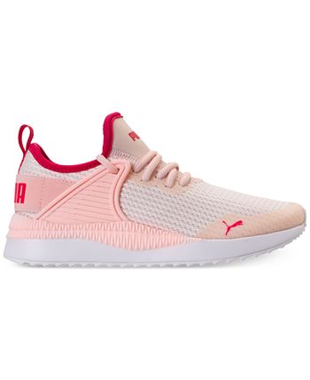 Puma Girls' Pacer Next Cage Athletic Sneakers from Finish Line - Macy's