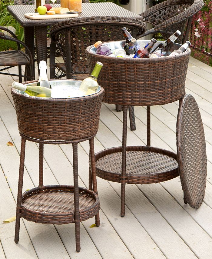 Furniture Kendice 2-Pc. Ice Bucket Set, Quick Ship - Macy's