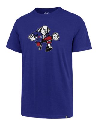 '47 Brand Men's Philadelphia 76ers Imprint Logo Super Rival T-Shirt ...