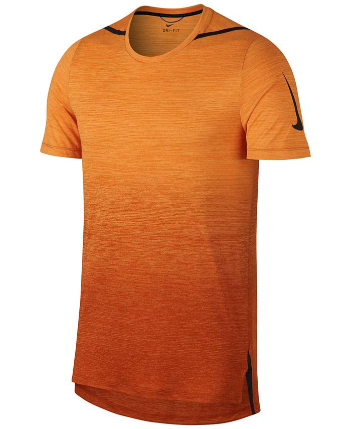 Nike Men's Dry Gradient Training T-Shirt - Macy's