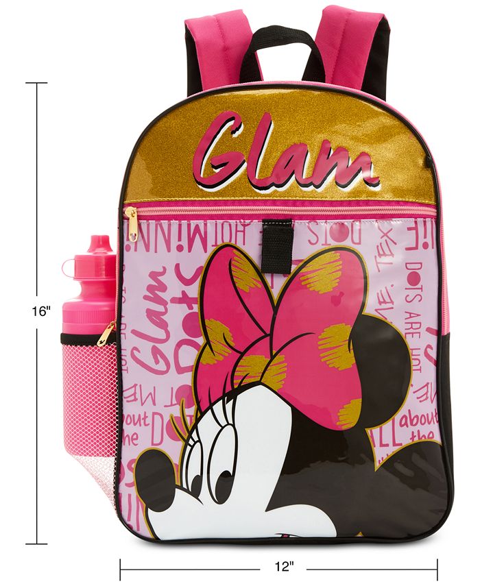 Minnie Mouse Disney's® 5-Pc. Backpack & Accessories Set, Little & Big ...