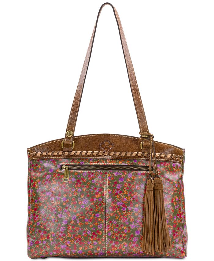 Patricia Nash Peruvian Fields Poppy Zip Top Tote - Macy's