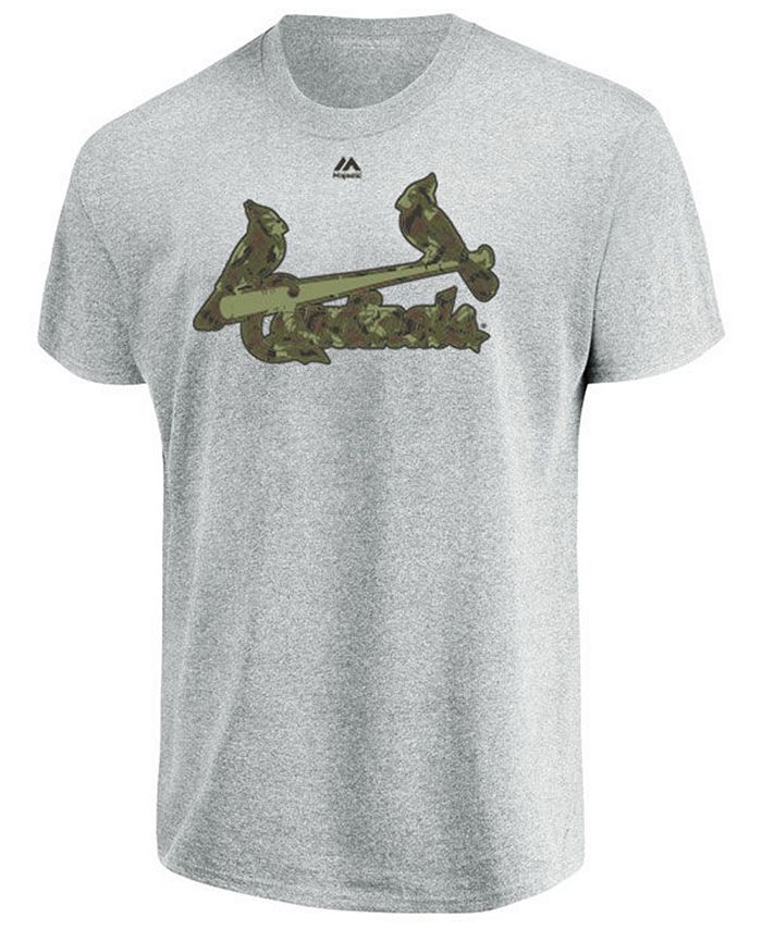 Majestic Men's Yadier Molina St. Louis Cardinals Camo Player T-Shirt - Macy's