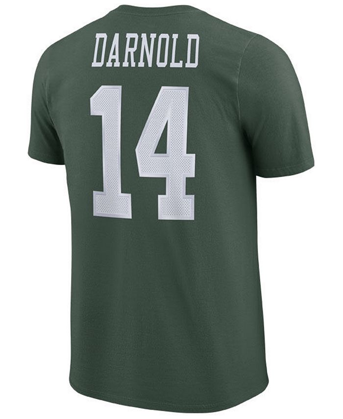 Nike Men's Sam Darnold New York Jets Pride Name and Number Wordmark T ...
