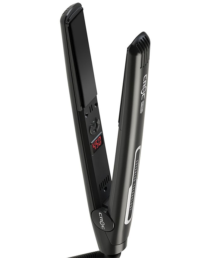 Croc Hybrid Flat Iron, 1", PUREBEAUTY Salon & Spa - Macy's