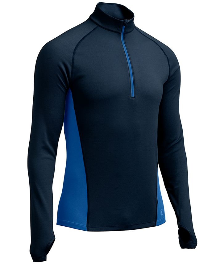 Eastern Mountain Sports EMS® Men's Techwick® Midweight ¼ Zip Baselayer ...