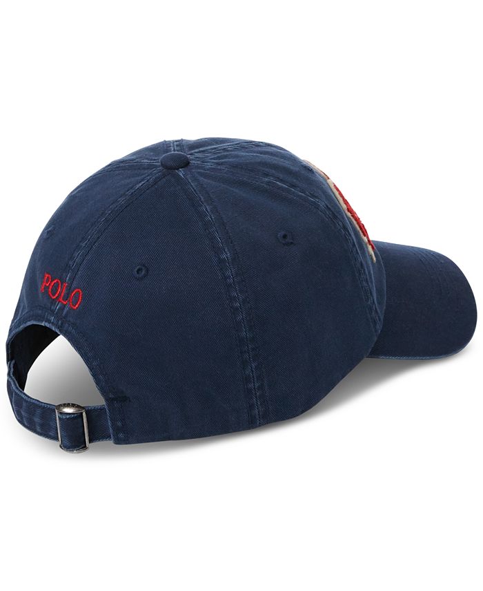 Polo Ralph Lauren Men's Cotton Twill Baseball Cap - Macy's