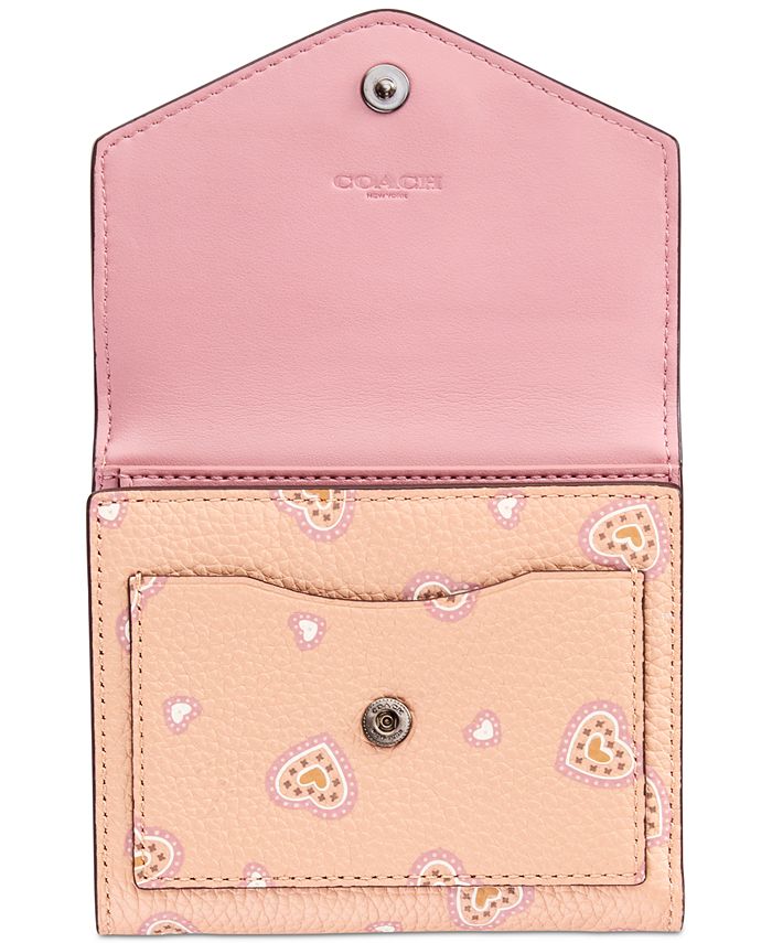 COACH Small Heart Wallet - Macy's