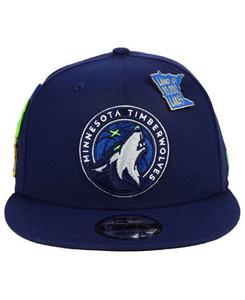 New Era Minnesota Timberwolves On-Court Collection 9FIFTY Snapback Cap ...