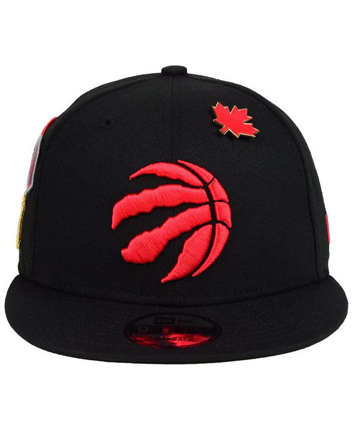 New Era Toronto Raptors On-Court Collection 9FIFTY Snapback Cap - Macy's