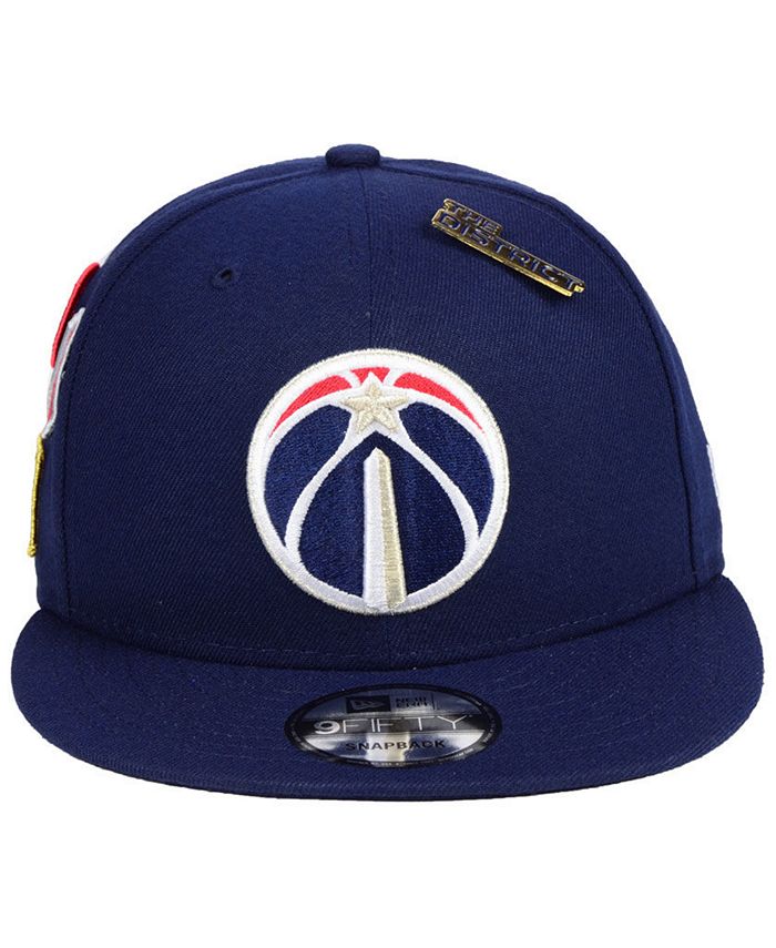 New Era Washington Wizards On-Court Collection 9FIFTY Snapback Cap - Macy's