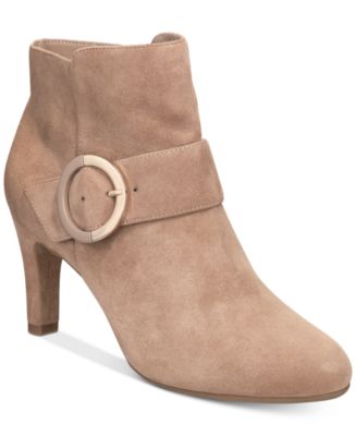 Bandolino Lanaro Zip Ankle Booties - Macy's