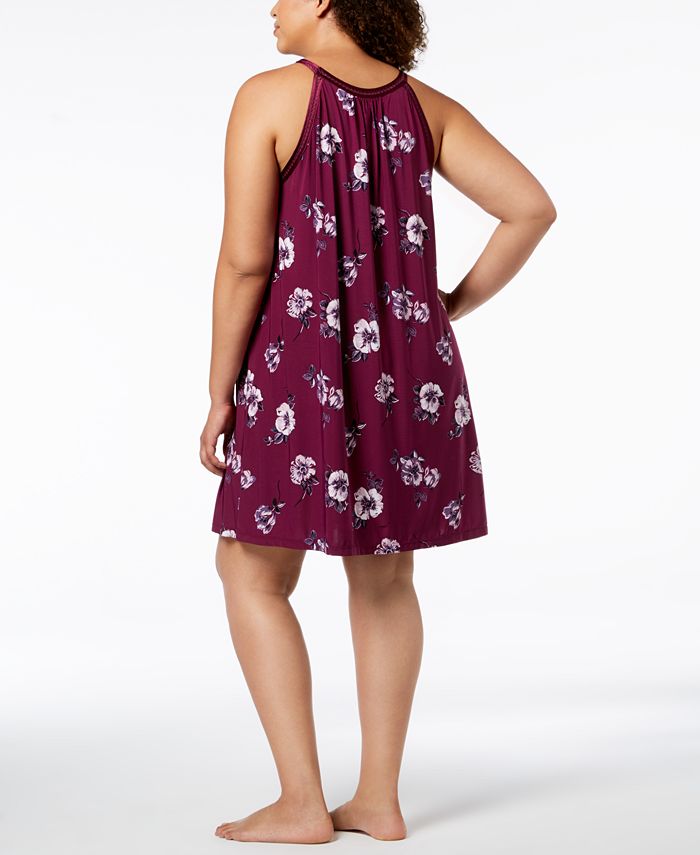 INC International Concepts I.N.C. Plus Size Floral-Printed Pleated ...