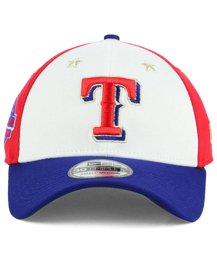 New Era Texas Rangers All Star Game 39THIRTY Stretch Fitted Cap 2018 ...