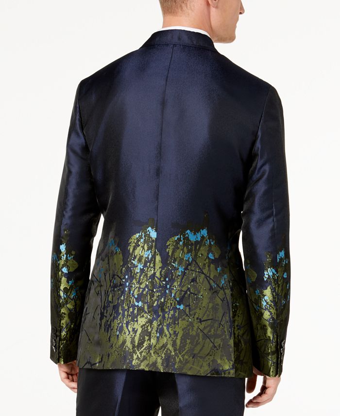Inc International Concepts Inc Mens Slim Fit Peacock Blazer Created For Macys Macys