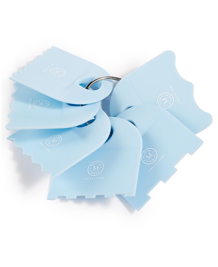 Martha Stewart Collection 6-Pc. Icing Comb Set, Created for Macy's - Macy's