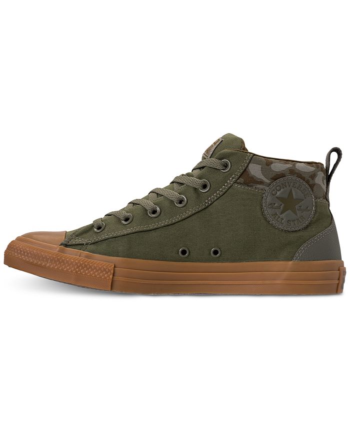 Converse Men's Chuck Taylor All Star Street Mid Combat Zone Casual ...