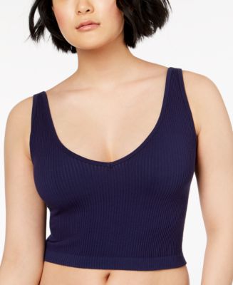 Free People Solid Rib Tank Top - Macy's