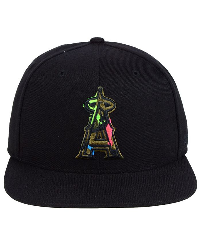 '47 Brand Los Angeles Angels Camfill Neon Snapback Cap - Macy's
