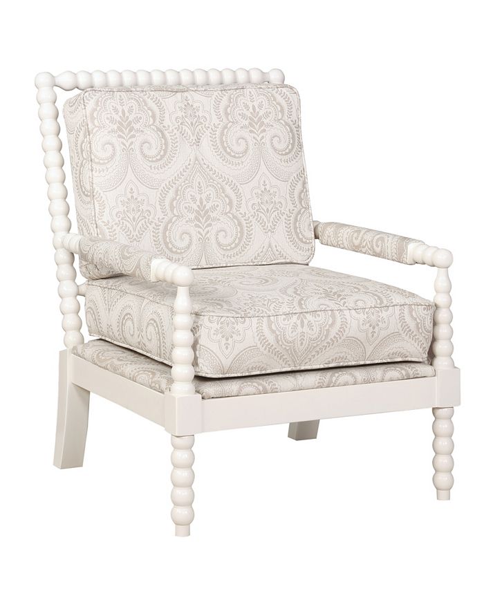 Linon Home Décor Trina Spindle Wood Frame Chair - Macy's