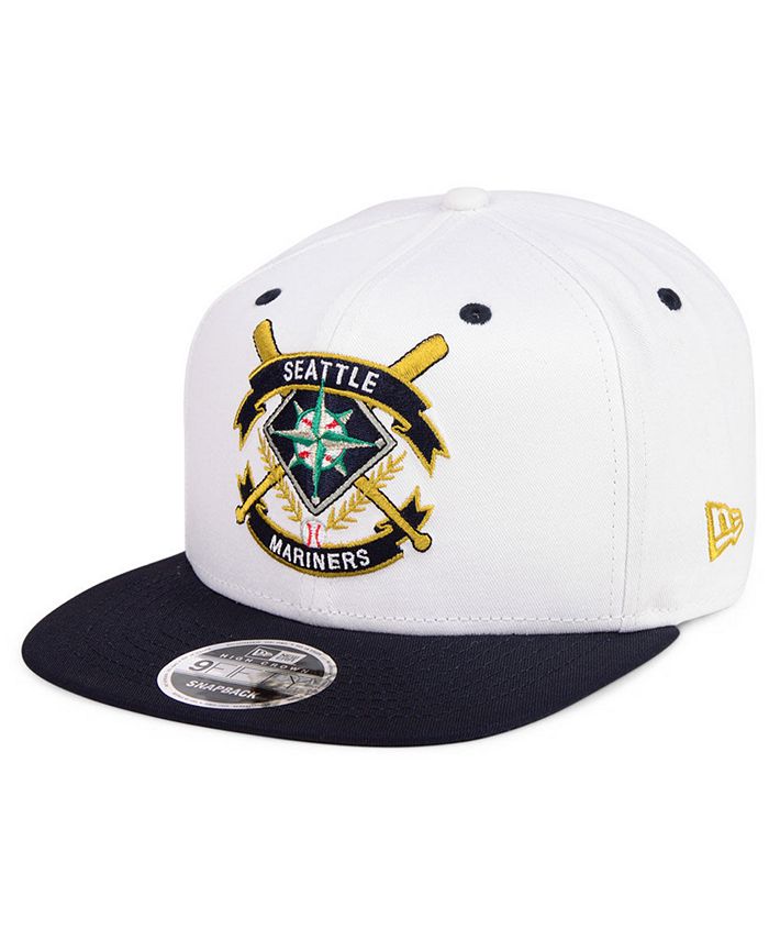 New Era Seattle Mariners Crest 9FIFTY Snapback Cap - Macy's