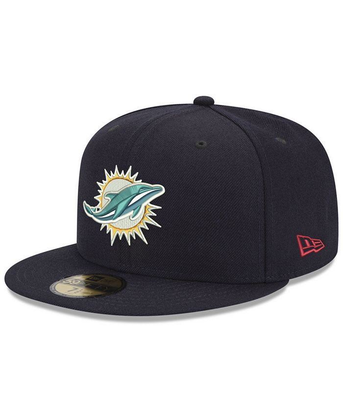 New Era Miami Dolphins Team Basic 59FIFTY FITTED Cap - Macy's