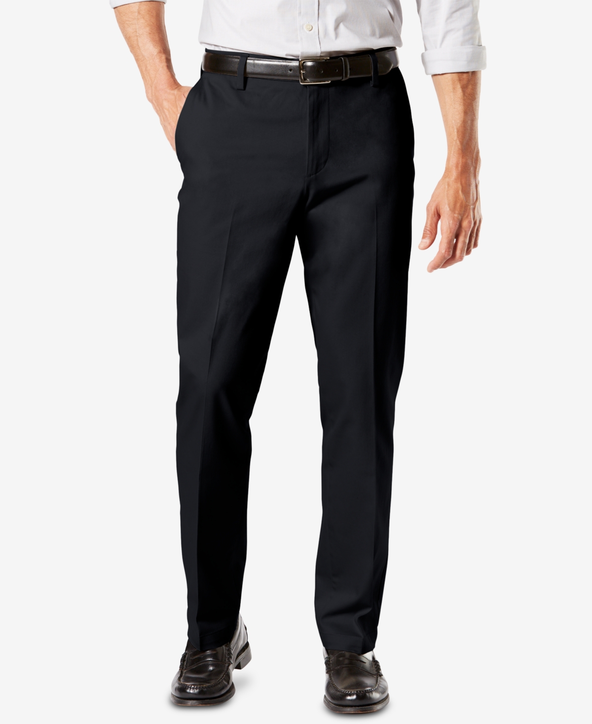 Click here for Dockers Mens Signature Lux Cotton Straight Fit Cre... prices